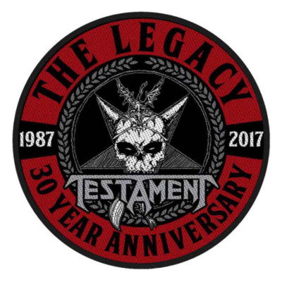 Testament Patch Aufnäher · The Legacy · Offizieller Metal Band Merch | eBay