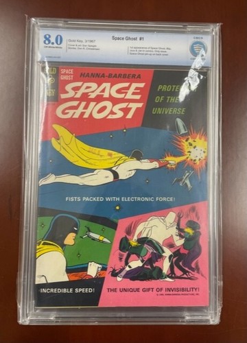 SPACE GHOST #1 1967 CBCS GRADE 8.0 COVER ART - DAN SPIEGLE | eBay
