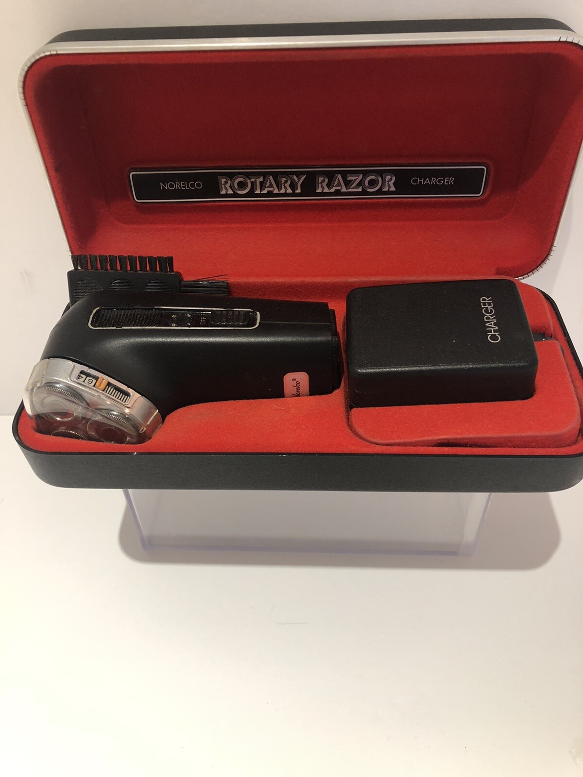 Vintage Norelco Rotary Razor In Case " GREAT COLLECTIBLE ITEM " | eBay