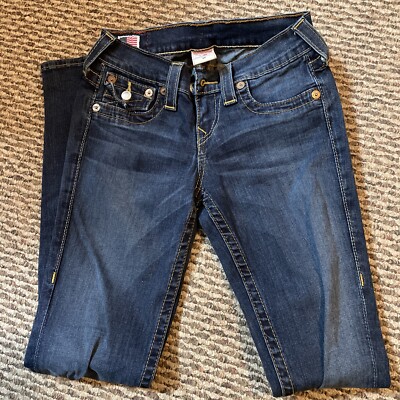 B5 True Religion Womans Jeans Blue RN# 112790 CA# 30427 Size 25 Great ...