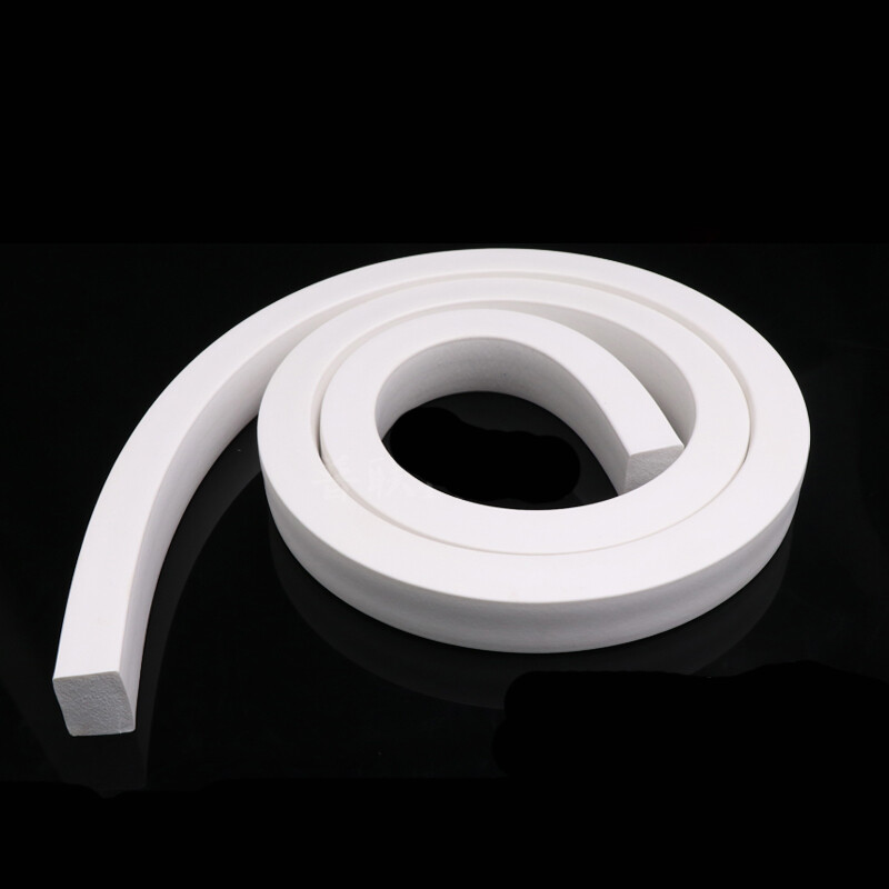 Silicone rubber sponge strip Closed Cell Square / Circular Foam Backer ...