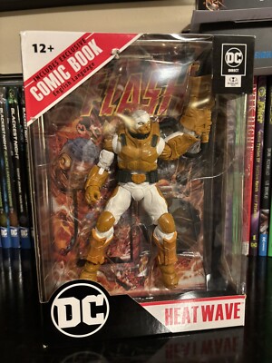 McFarlane DC Multiverse The Flash: Heatwave 7” Figure. New. Damaged Box ...