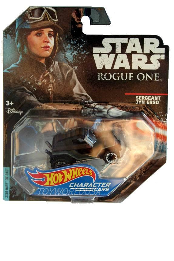 2017 Hot Wheels Star Wars Character Cars Rogue One Sergeant Jyn Erso | eBay