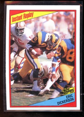 1984 TOPPS INSTANT REPLAY #281 ERIC DICKERSON ROOKIE NM/MT A03657 | eBay