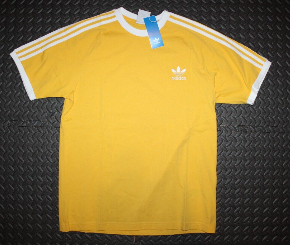 NEW MEN'S ADIDAS ORIGINALS 3-STRIPES CALIFORNIA TEE SHIRT ~ LARGE ...