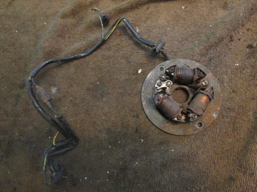 1975 Yamaha DT175 DT 175 charging stator points condsentor | eBay