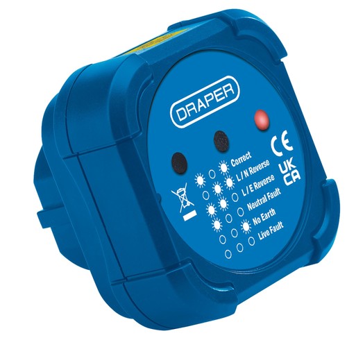 Draper Steckdose Tester 13A Für Instant Lesen Der Buchse Verkabelnd ...