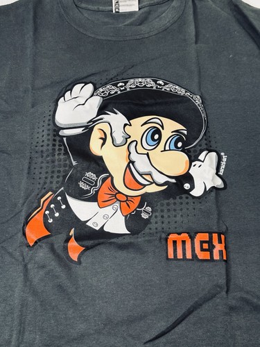 Nintendo Super Mario Mariachi Desperado Mexico Shirt Size XL | eBay
