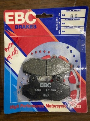 NEW GENUINE EBC FA86 ORGANIC BRAKE PADS | eBay