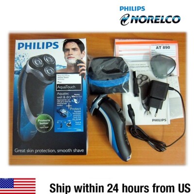 Philips Norelco AT830 810 880 AquaTouch Wet Dry Electric Shaver 4500 ...