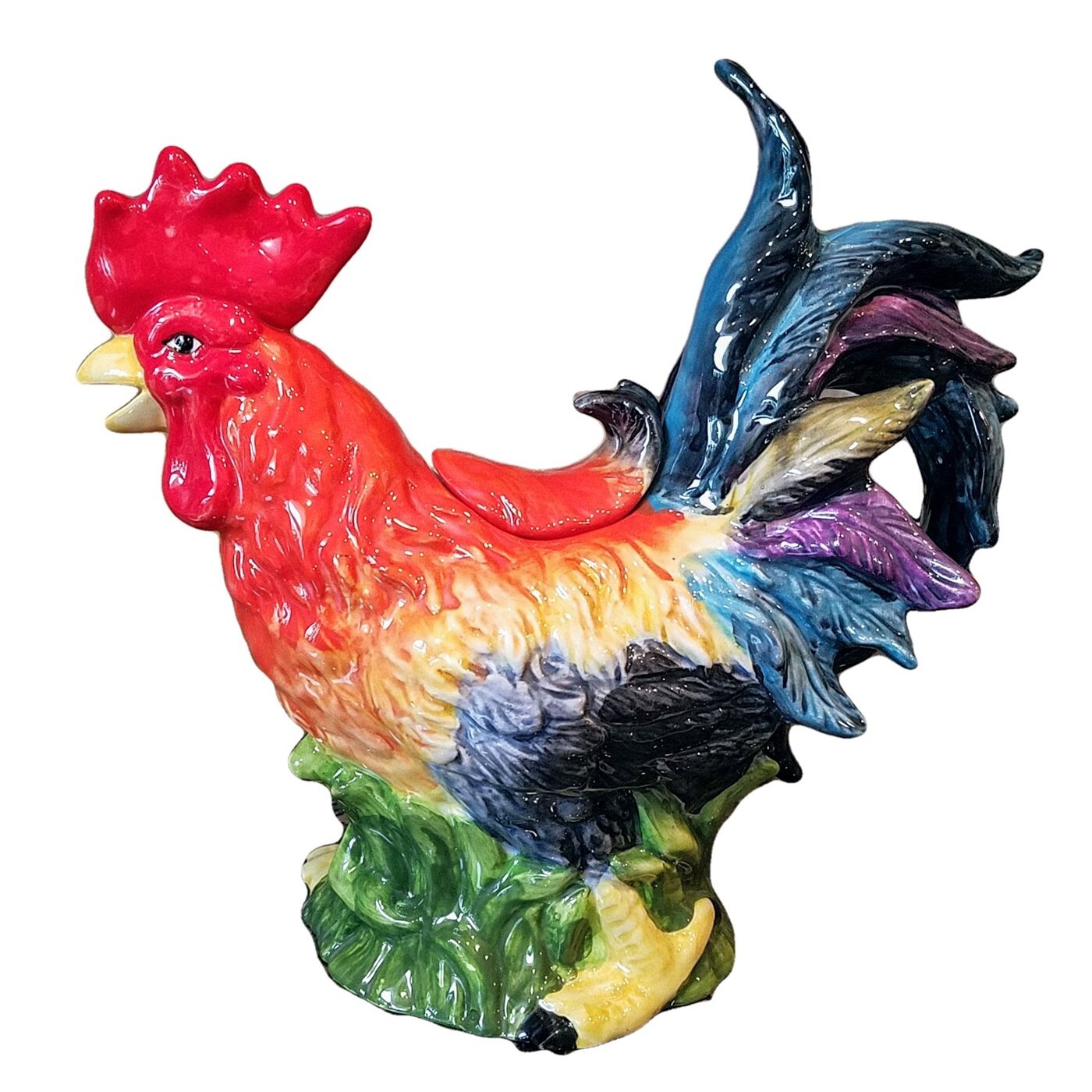 Rooster Teapot Farm Animal Home Kitchen Collectable Decorative Décor ...