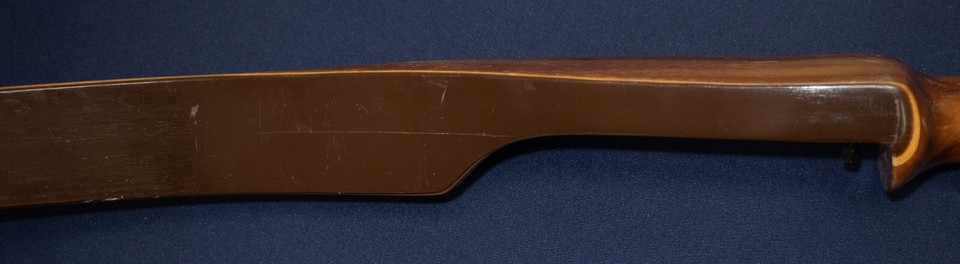 As-is Ben Pearson Colt 7070 Vintage Traditional Recurve Bow 62" 45lbs ...