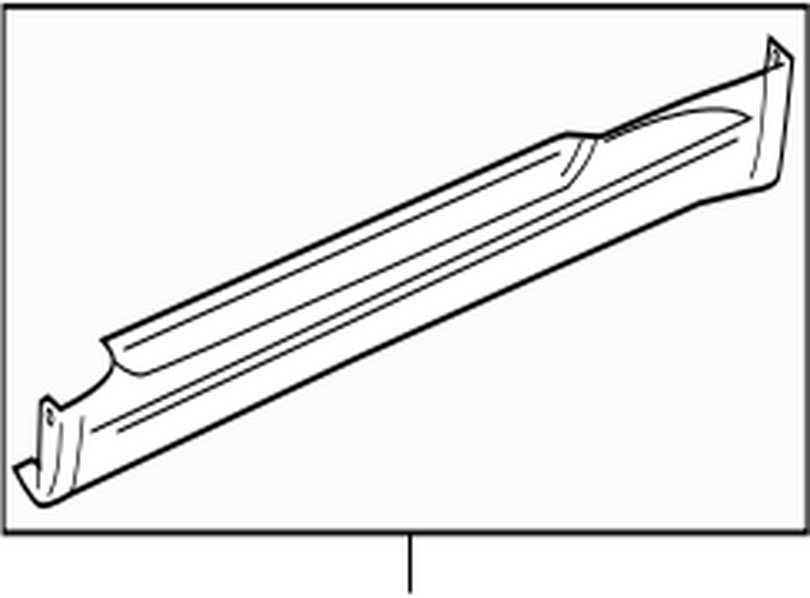 76902-21050-B0 Toyota Mudguard sub-assy, side, lh 7690221050B0, New ...