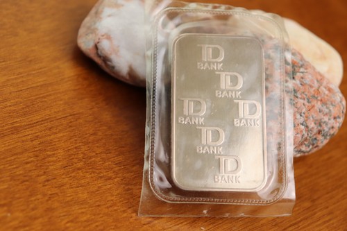 1oz JM Johnson Matthey "TD BANK, TONED & SEALED" Canadian Bank 999 ...