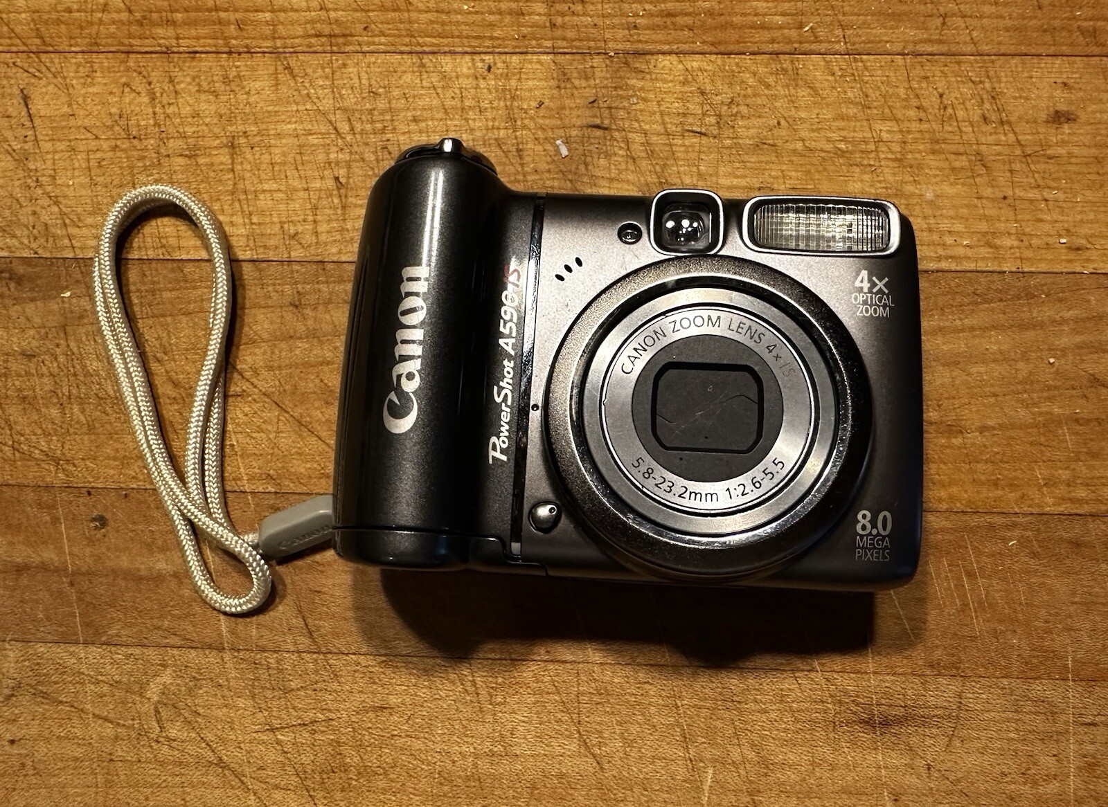 Canon PowerShot A530 5.0MP Digital Camera - Tested/Working 2gb SD card ...