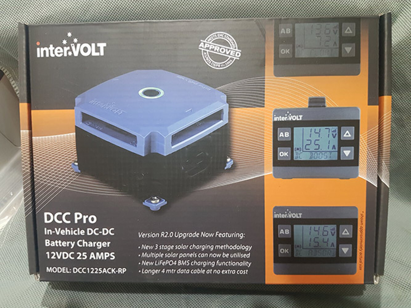 Intervolt DCC Pro R2-0 In-Vehicle DC-DC Battery Charger 4wd Caravan ...