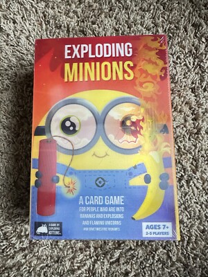 Exploding Minions Card Game | eBay
