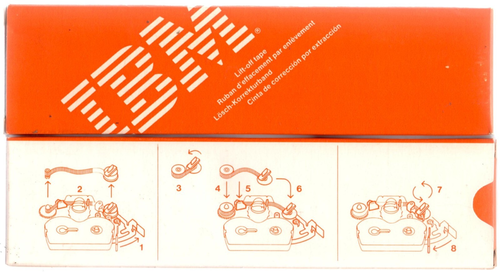 Vintage IBM Printer Ribbon 1136433 6-Pack NEW AND UNUSED IN ORIGINAL ...