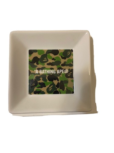 A BATHING APE BAPE Ash Tray ashtray ABC Camo Color Green White 2019 ...