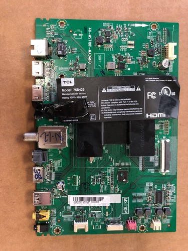 TCL V8-ST10K01-LF1V1345 Main Board for 75S425 | eBay