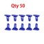 50pcs Fender Flare Bumper Clip Retainer Fastener For Toyota For Lexus ...