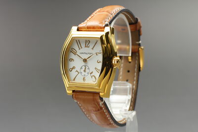 [N MINT] HAMILTON Dodson H273310 Quartz SMALL SECONDS Unisex Watch From ...