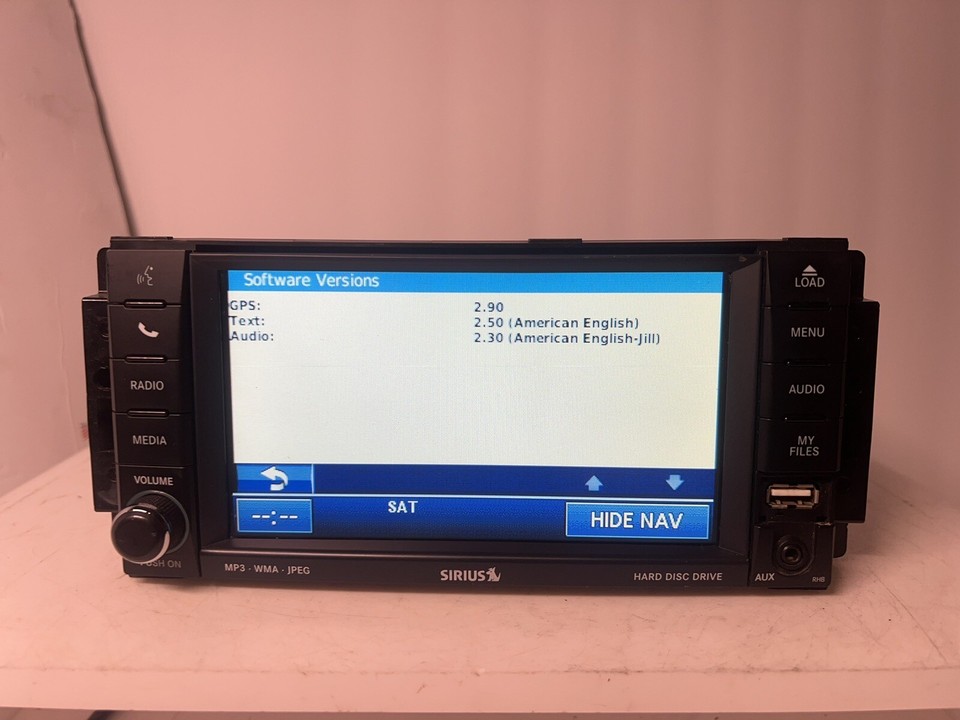 Chrysler Dodge Jeep MyGig Navigation Radio GPS Low Speed 430N RHB ...