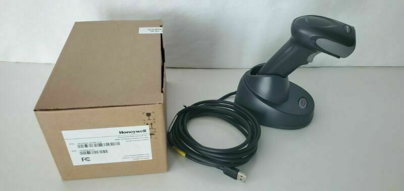 Honeywell 1472g USB Voyager Cordless Barcode Scanner Kit 1472G2D-2USB-5 ...