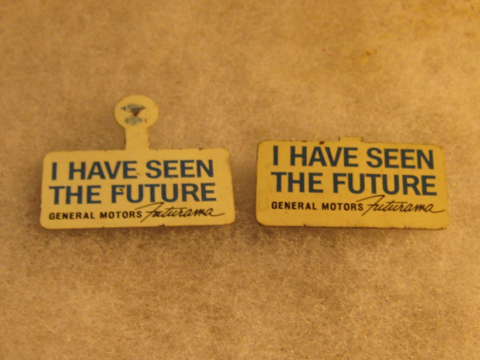 2 General Motors GM I Have Seen The Future Futurama 1964 NY Worlds Fair ...