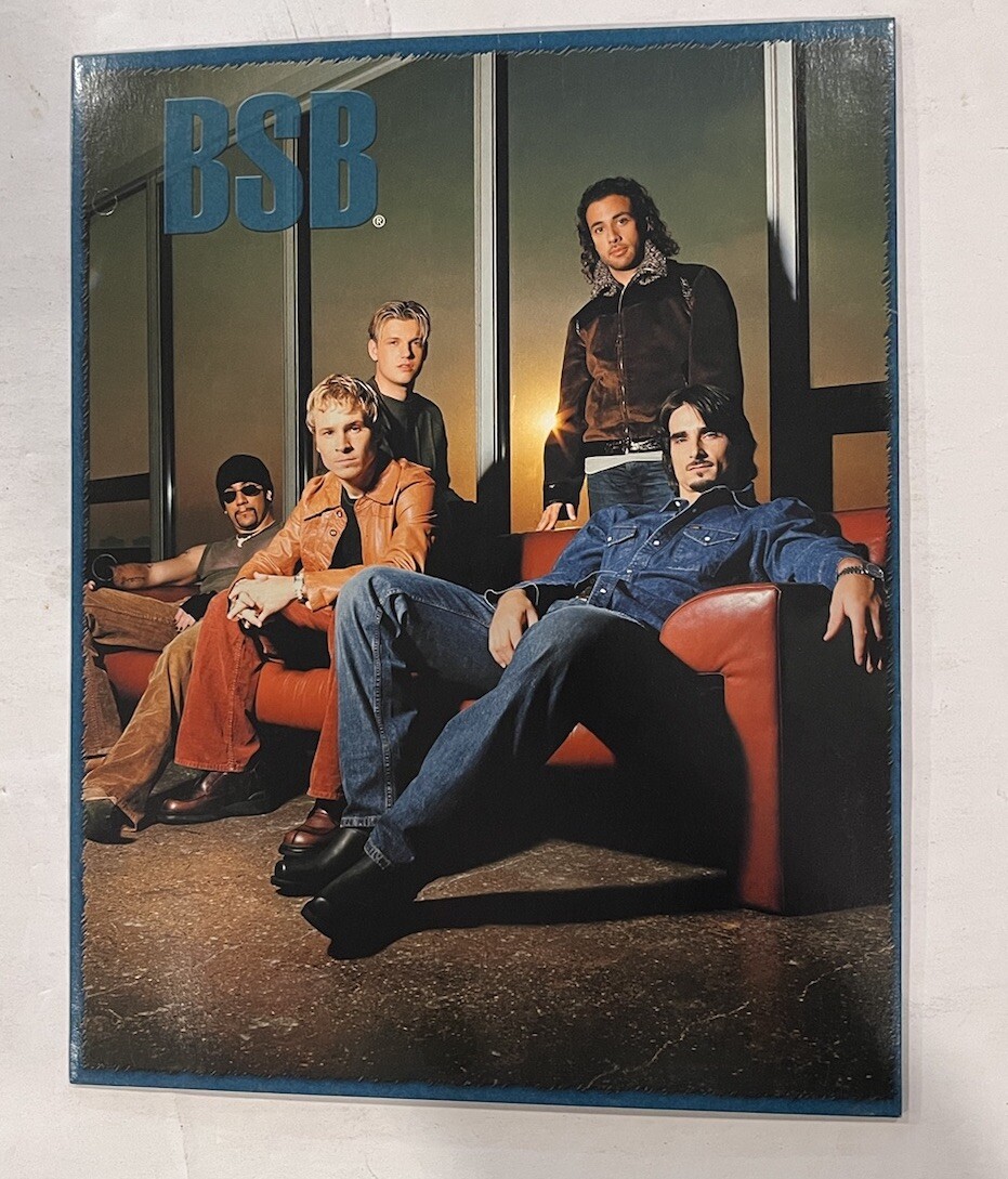 Backstreet Boys 2001 Backstreet Boys 2001 New Old Stock Folder BSB