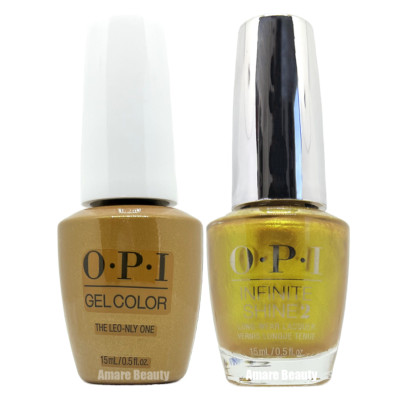 OPI Big Zodiac Energy 2023, GelColor + Infinite Shine, The Leo-nly One ...