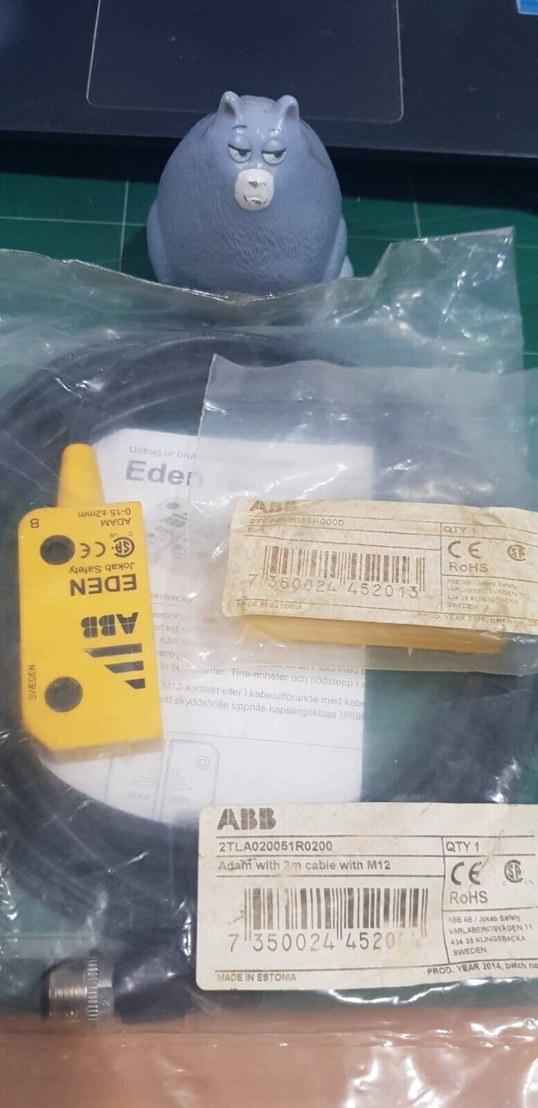 ABB Eden Adam with 3m cable 2TLA020051R0200 & Eva 2TLA020046R0000 NOB ...