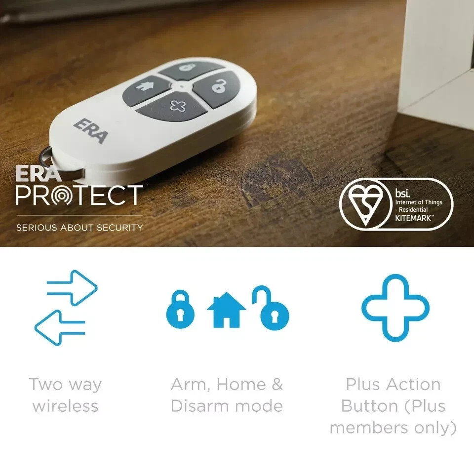ERA Protect Wireless 868MHz Smart Alarm Remote Control Alarm Key Fob ...