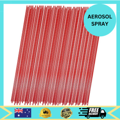 Aerosol Spray Can Red Plastic Straws - Tip Extension Tubes for ...