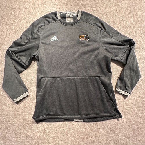 UTPB Baseball Pullover Jacket Large Adidas Baseball Black | eBay