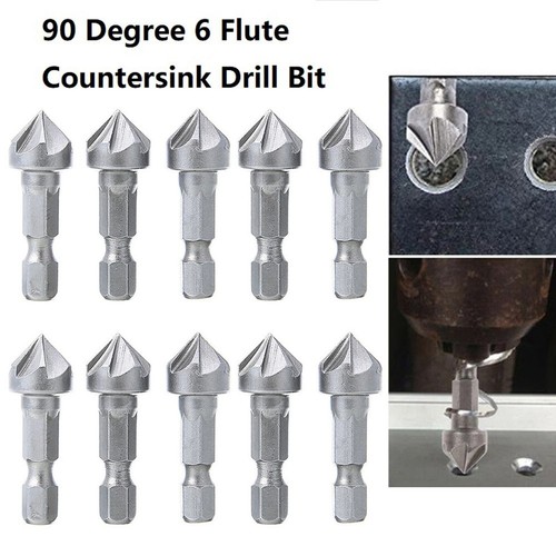Professional Grade Six Flute Countersink Drill Bit for Smooth | eBay
