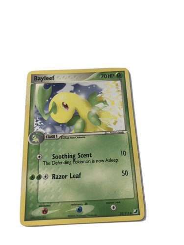 Bayleef 35/115 Ex Unseen Forces Non-Holo Pokemon Card NM | eBay