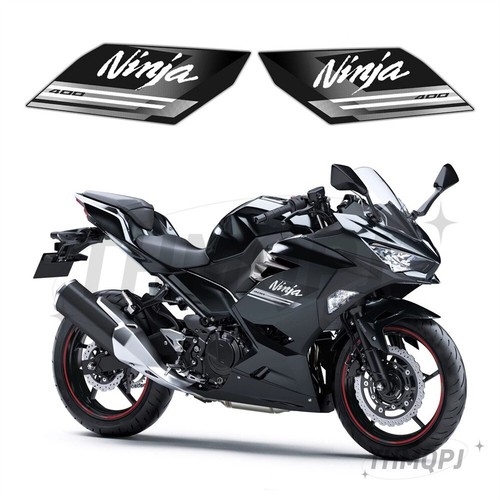 Bodywork Fairing Side Cover Sticker Decals Fit For Kawasaki NINJA400 ...