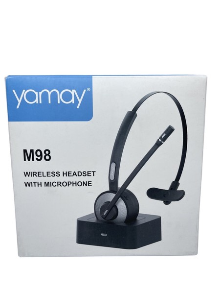 YAMAY M98 Trucker Bluetooth On-Ear Headset - Black for sale online | eBay