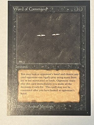 MTG CE Collectors’ Edition Word of Command NM | eBay
