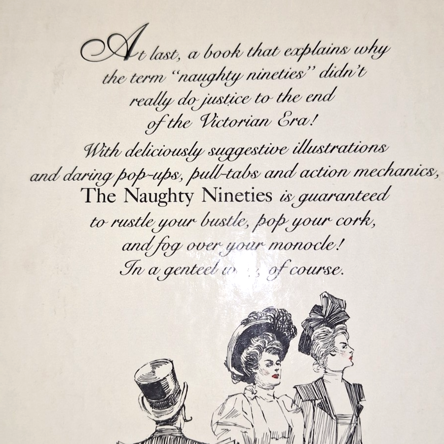 SAUCY POP-UP BOOK The Naughty Nineties Adults Only HARD COVER Price ...