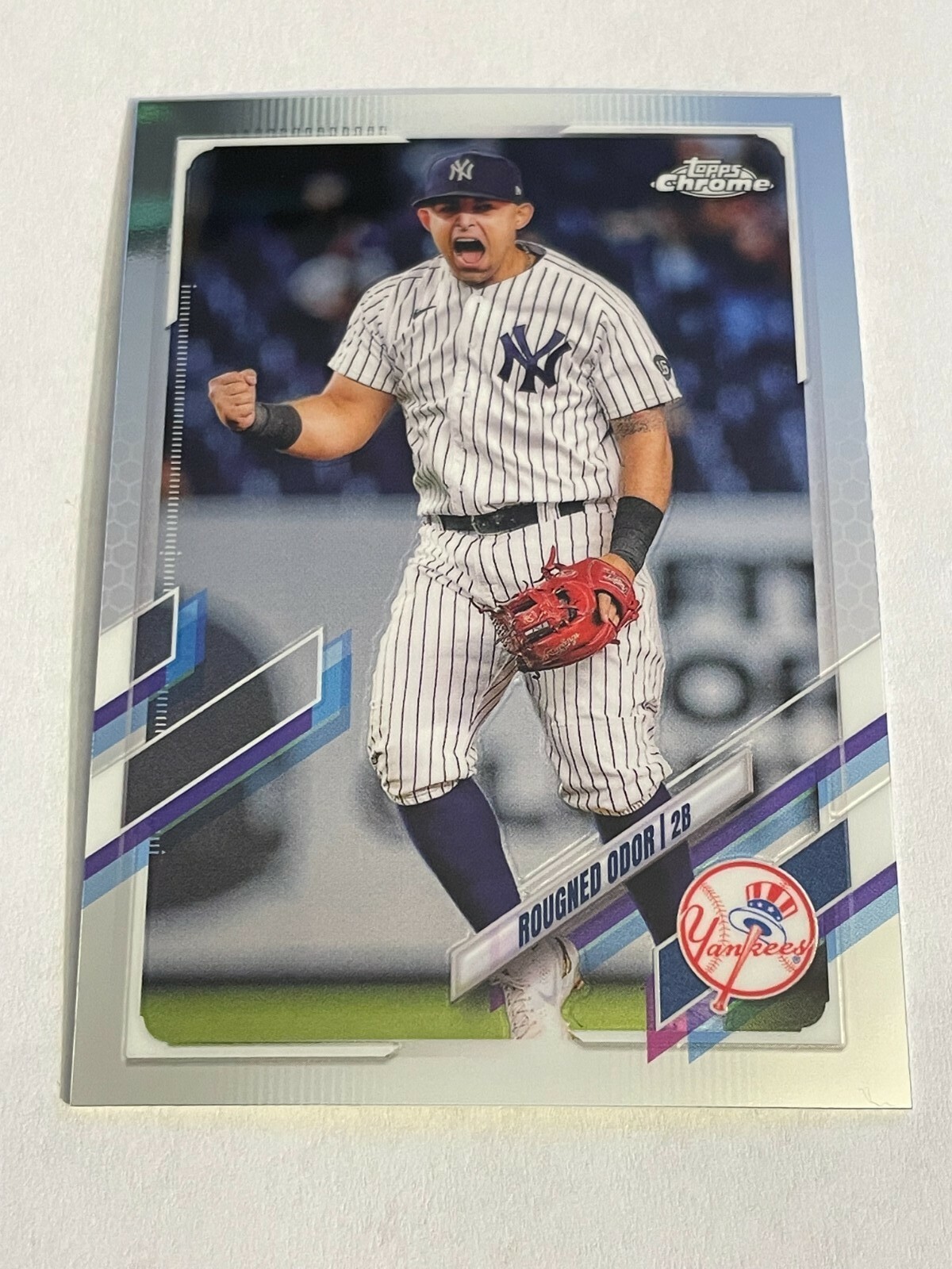 2021 Topps Update Chrome Rougned Odor #USC93 New York Yankees | eBay