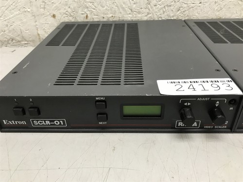 EXTRON IN1502 VIDEO SCALER - DUAL UNIT - WORKING | eBay