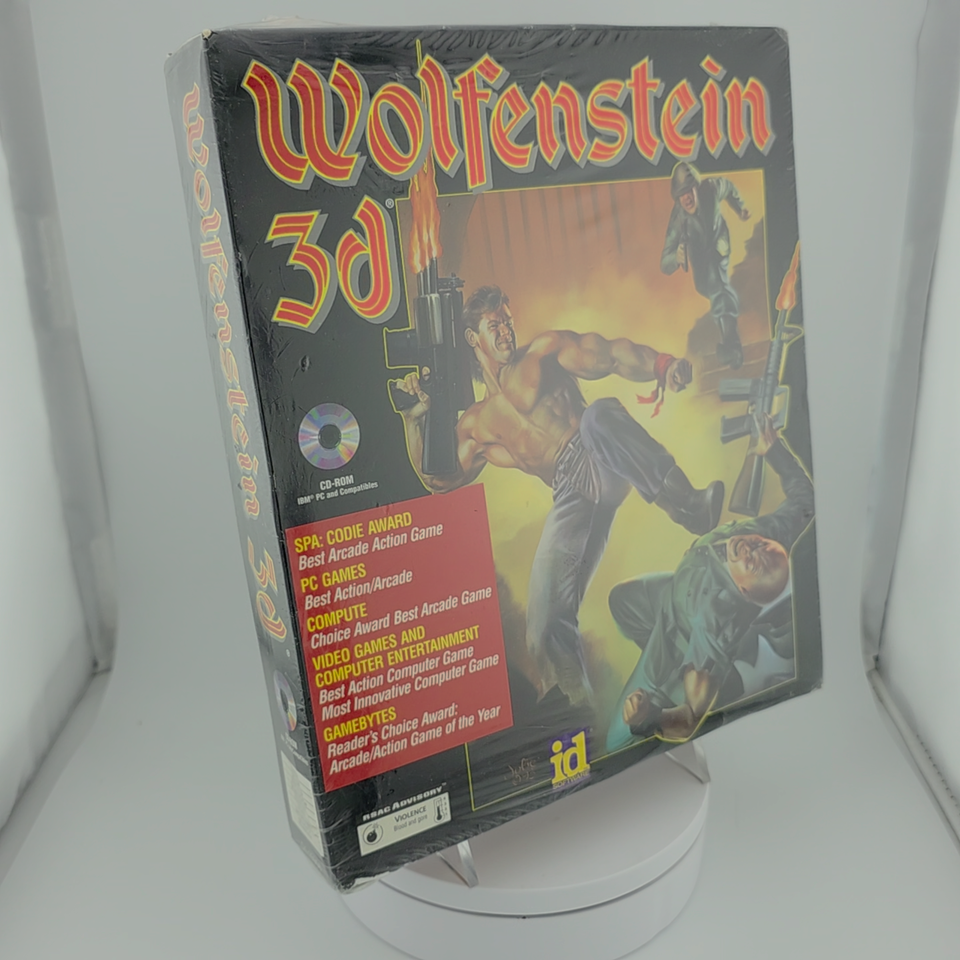 Wolfenstein 3D (Black Box), 1995, Big Box, New & Sealed 742725109568| eBay