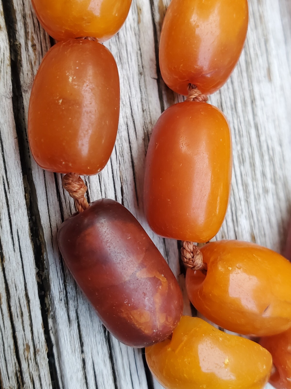 Antique authentic Baltic Amber Honey Butterscotch ne… - Gem