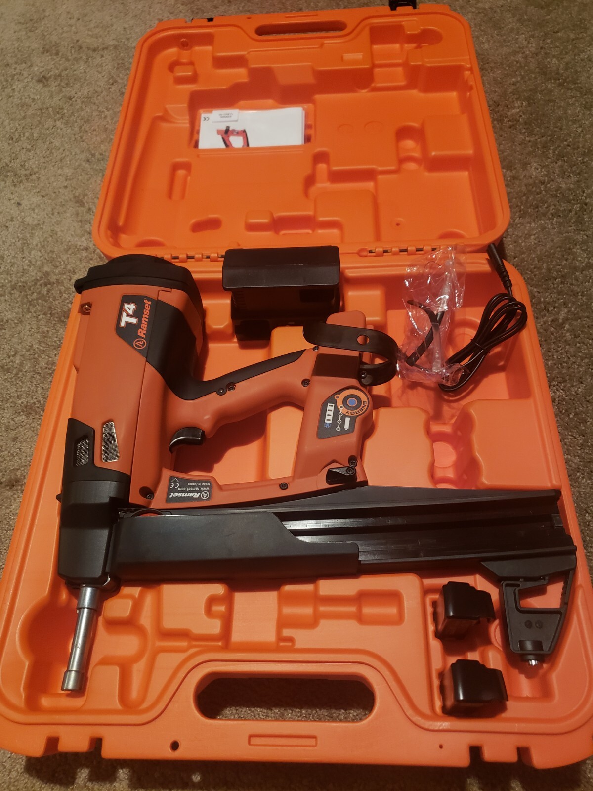 RAMSET T4 MAG, GAS TOOL, BRAND NEW, NEW MODEL, FAST SHIPPING | eBay