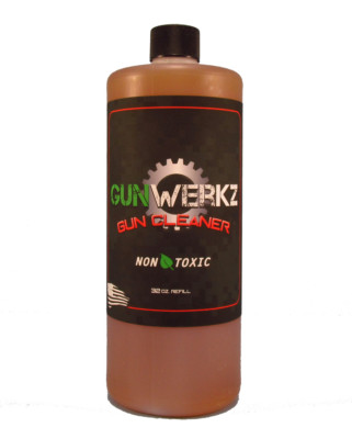 Gun Cleaner-32 oz. Refill GunWerkz Non Toxic Gun Cleaning Solvent ...