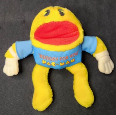 PAC-MAN Vintage Knickerbocker Hungry For You Bean Bag Figure | eBay
