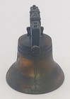 Vintage Miniature Replica Liberty Bell and Flag Bison Metal Bell Ringer ...
