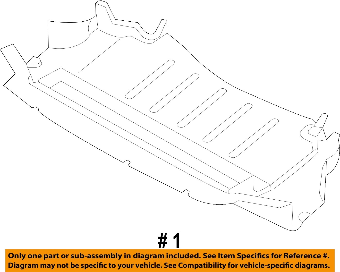 2008-2013 BMW M3 OEM Lower Bumper Under Cover 51757899820 for sale ...